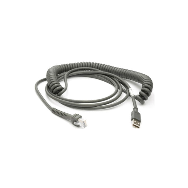 Buy Zebra USB Connection Cable 2.7m Coiled U12 | CBA-U12-C09ZAR | UAE ...